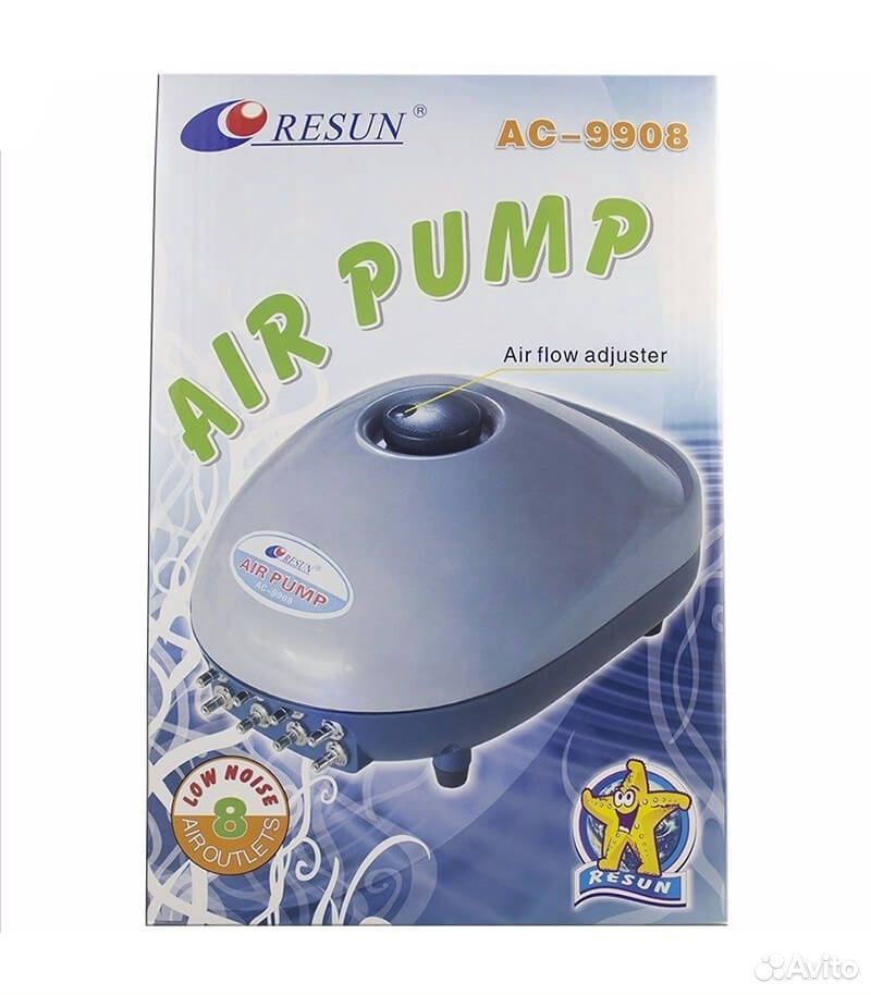 Компрессор для аэрации, Resun Air Pump AC-9908