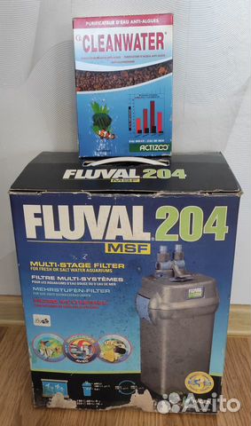 Фильтр внешний fluval 204 680л/ч до 200л