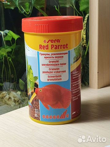 Корм для рыбок Sera Red Parrot