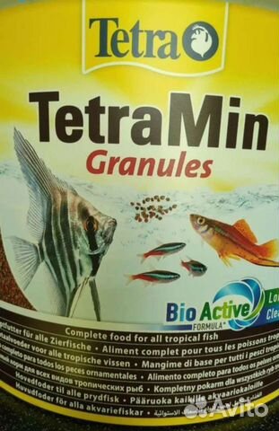 Корм для аквариумных рыб TetraGranules