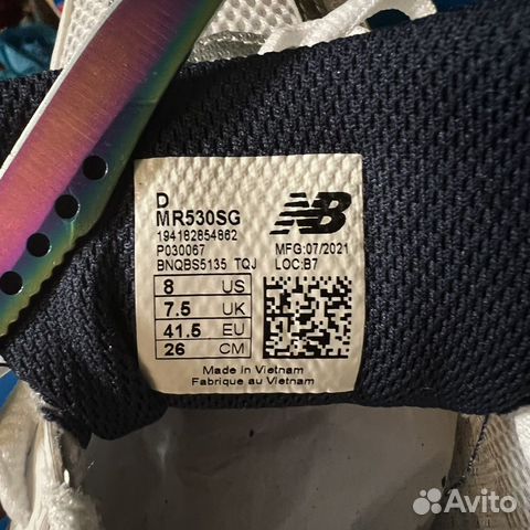 New Balance 530 Оригинал в Москве, цена 12 500 руб. | Объявления о ...