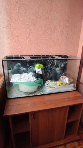 Аквариум с тумбой